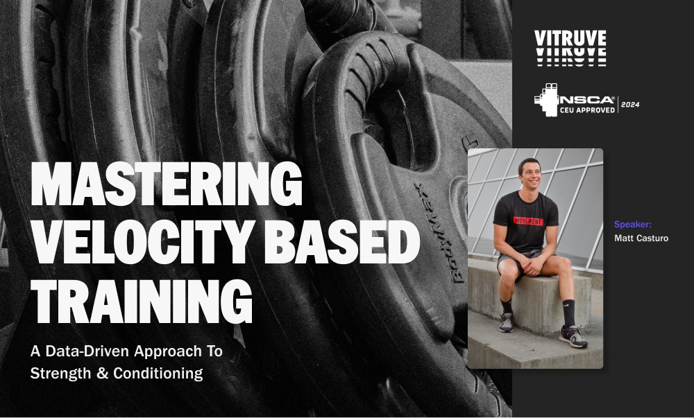 Free VBT Webinars | Learn Velocity-Based Training - Vitruve