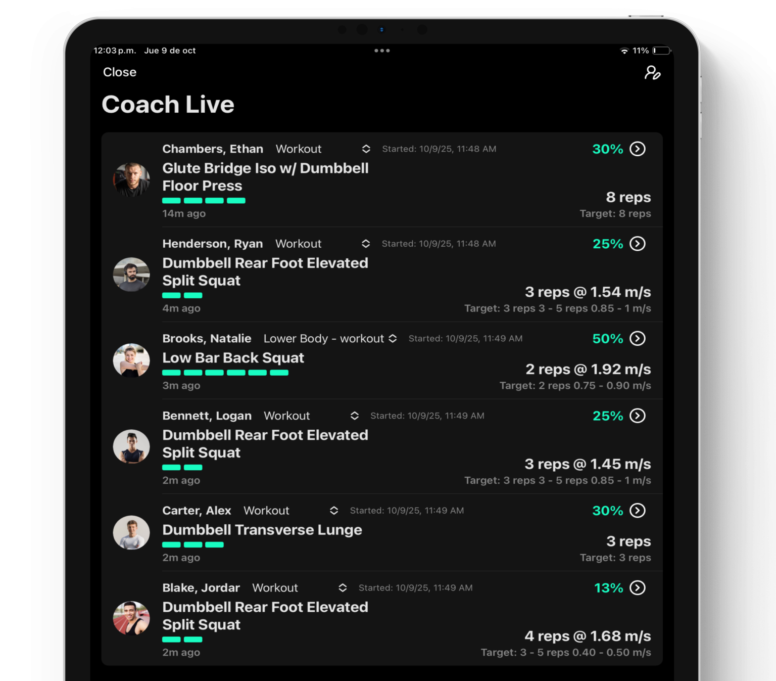 Athlete Management System for Coaches - Vitruve